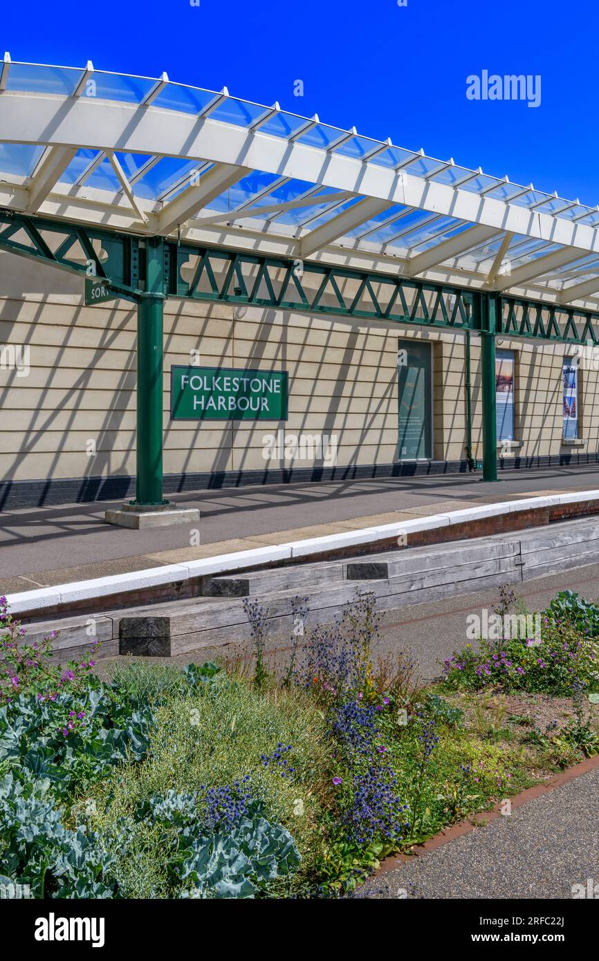Folkestone harbour revived hi-res stock photography and images - Alamy