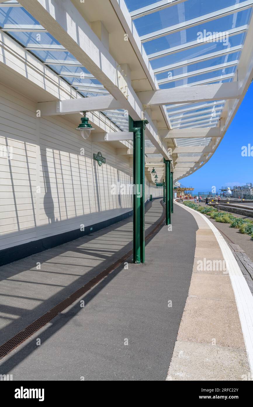 Folkestone Harbour Station. Originally for the Boat Train to France ...
