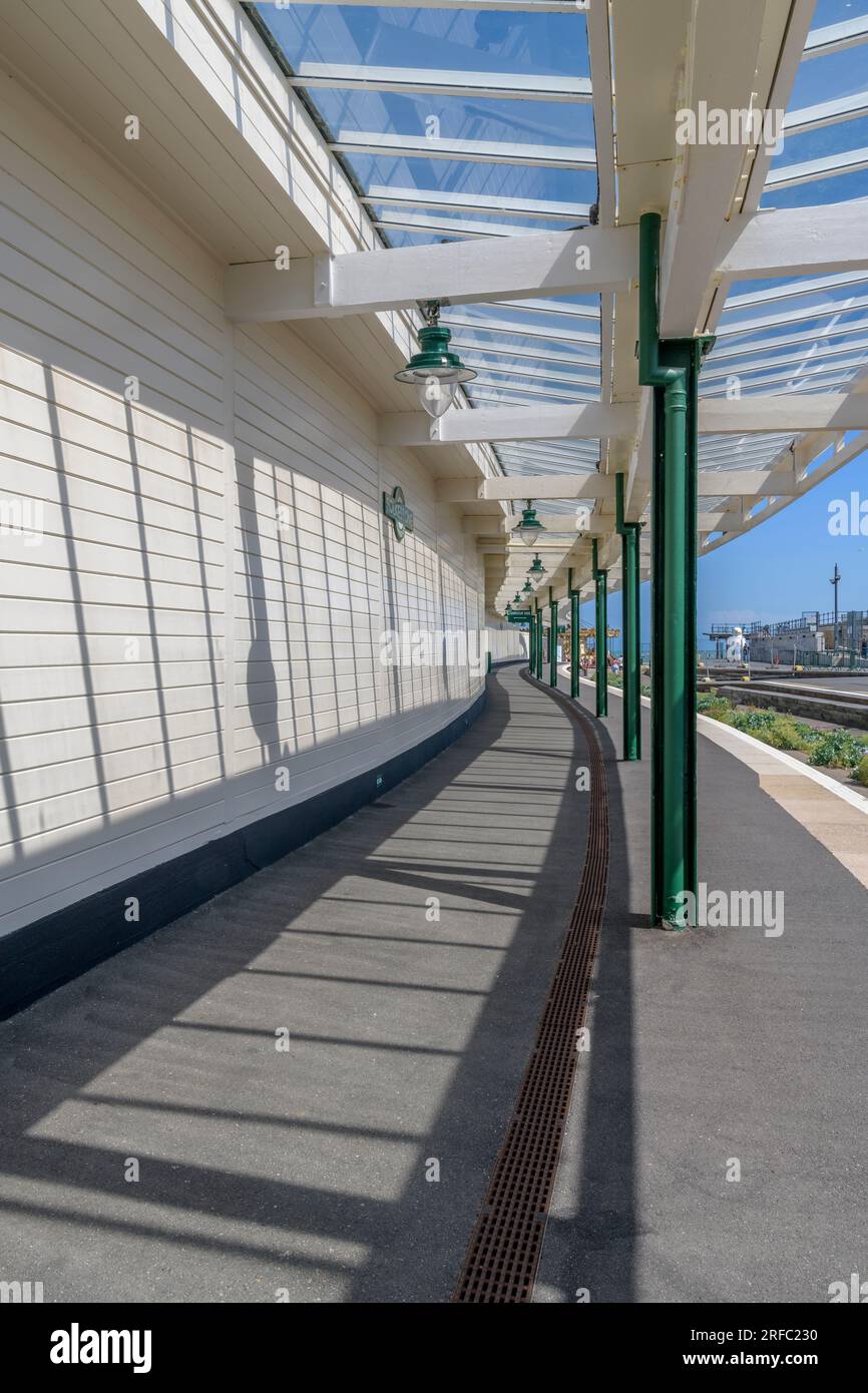 Folkestone Harbour Station. Originally for the Boat Train to France ...