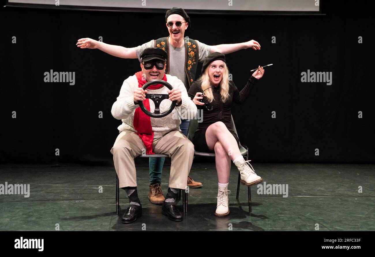 Edinburgh, Scotland, UK. 2nd August 2023. Press preview images of acts ...