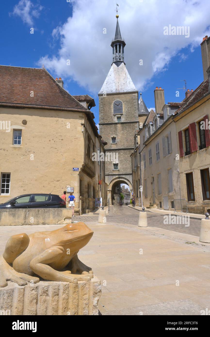 The medieval town of Avallon, FR Stock Photo - Alamy