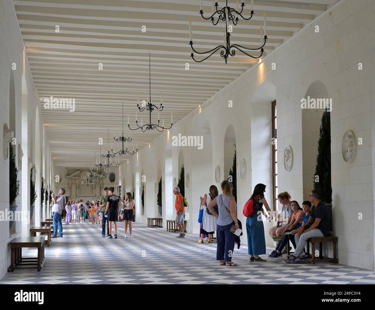 The historic Chateau de Chenonceau is France's 2nd most visited castle ...