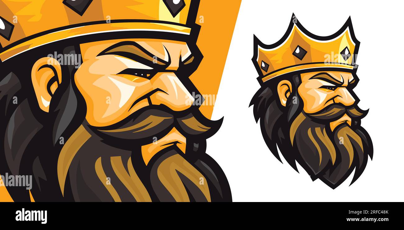 Kingly Adipose: Unique Mascot Logo Design - Embody Strength & Humor for ...