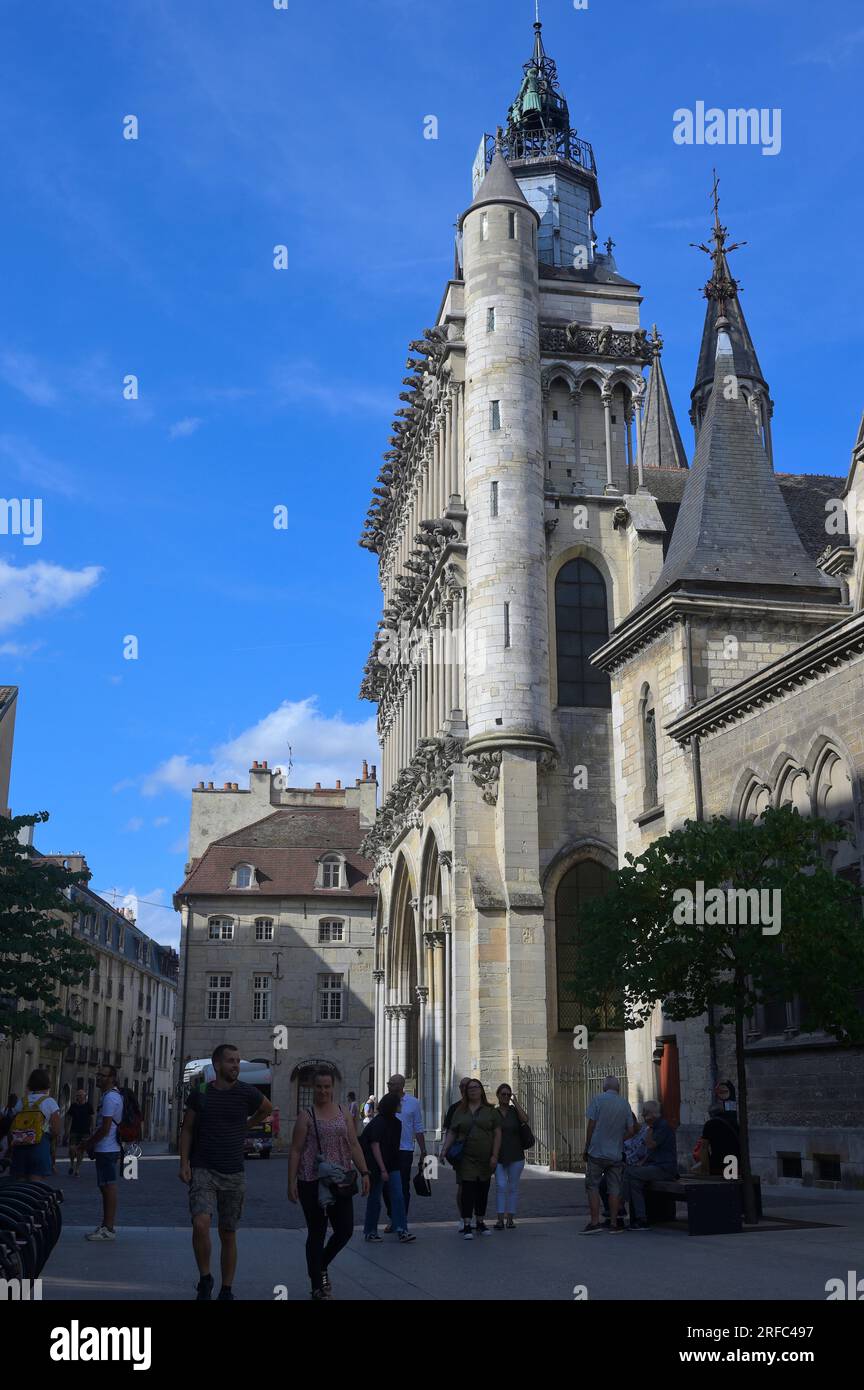 The church Notre Dame is a masterpiece of Gothic art (13th century ...