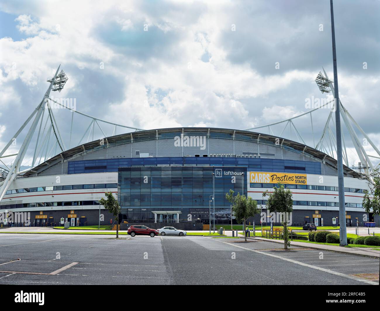 Bolton Lancashire UK July 29 2023 Bolton Wanderes football ground and ...