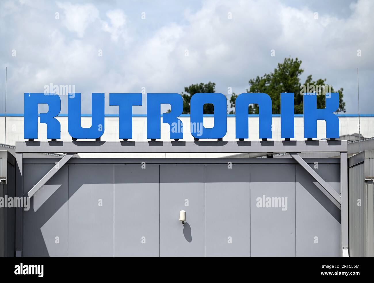 Eisingen, Germany. 26th July, 2023. Logo of the company Rutronik ...