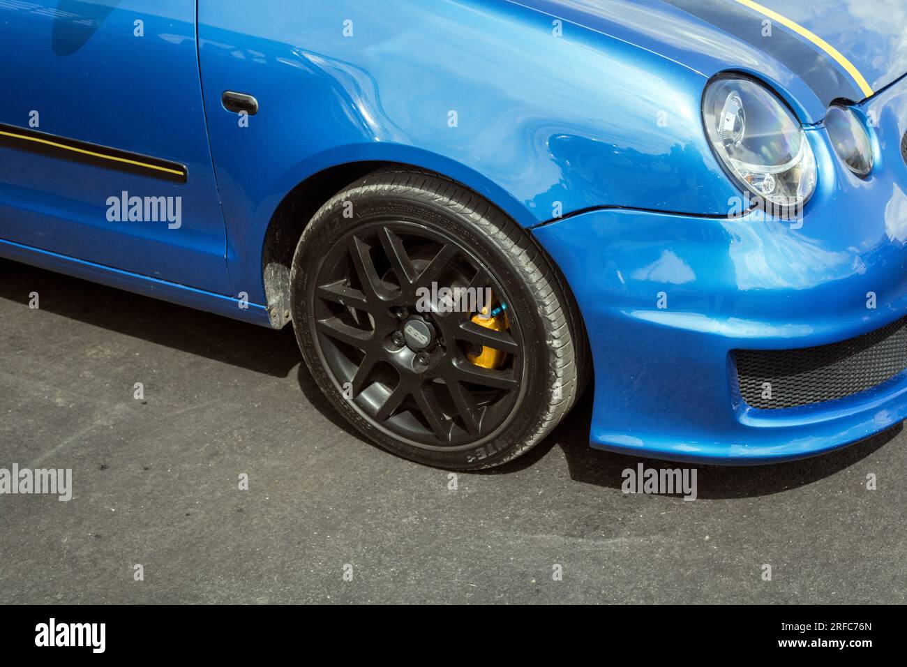 Volkswagen Polo Mark 4. Cumbria Steam Gathering 2023 Stock Photo - Alamy