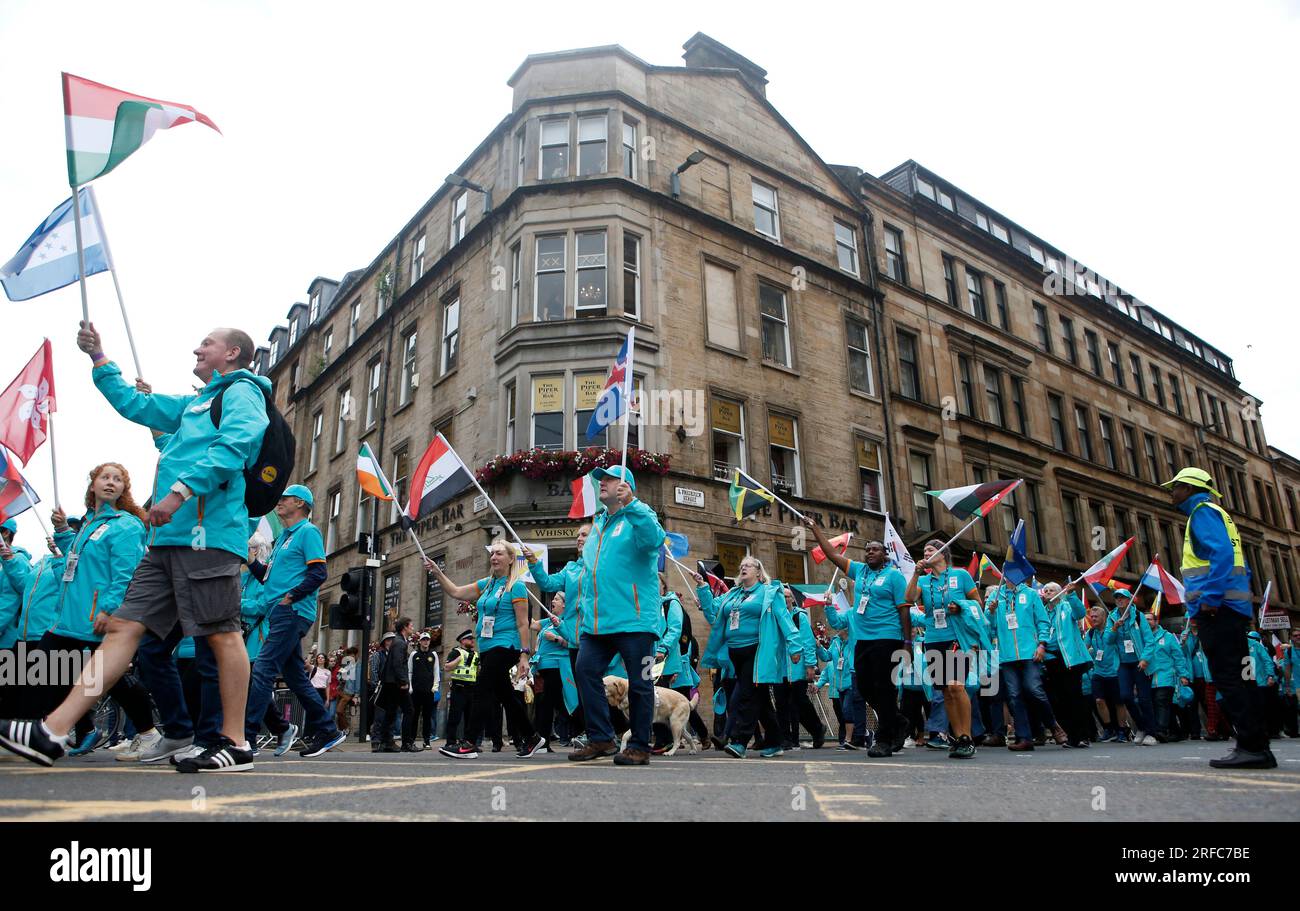 Glasgow uci cycling george square hi-res stock photography and images ...