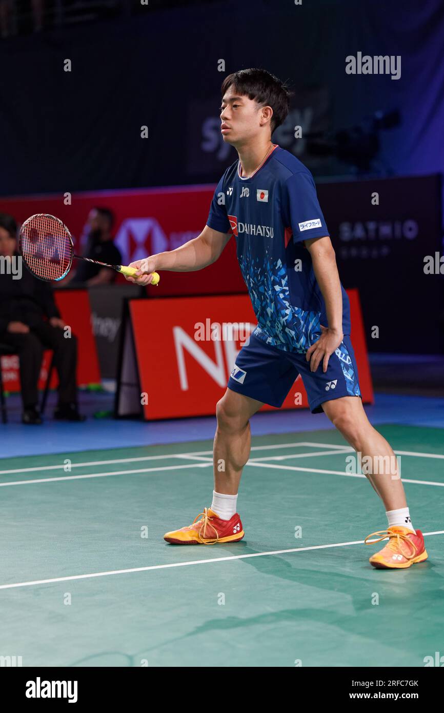 Sydney, Australia. 02nd Aug, 2023. Hiroki Midorikawa of Japan in action ...