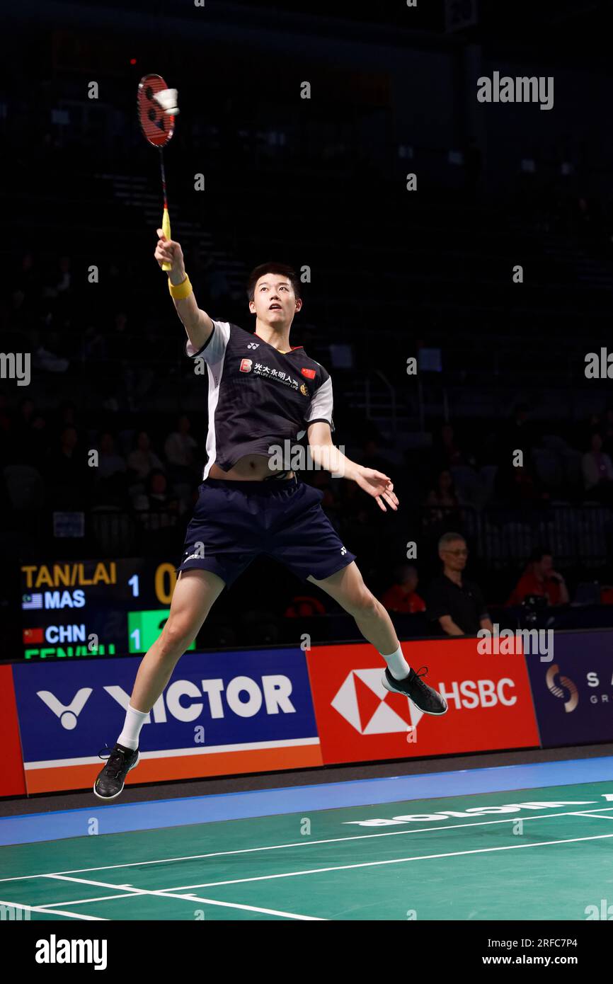 Sydney, Australia. 02nd Aug, 2023. Feng Yan Zhe in China in action ...