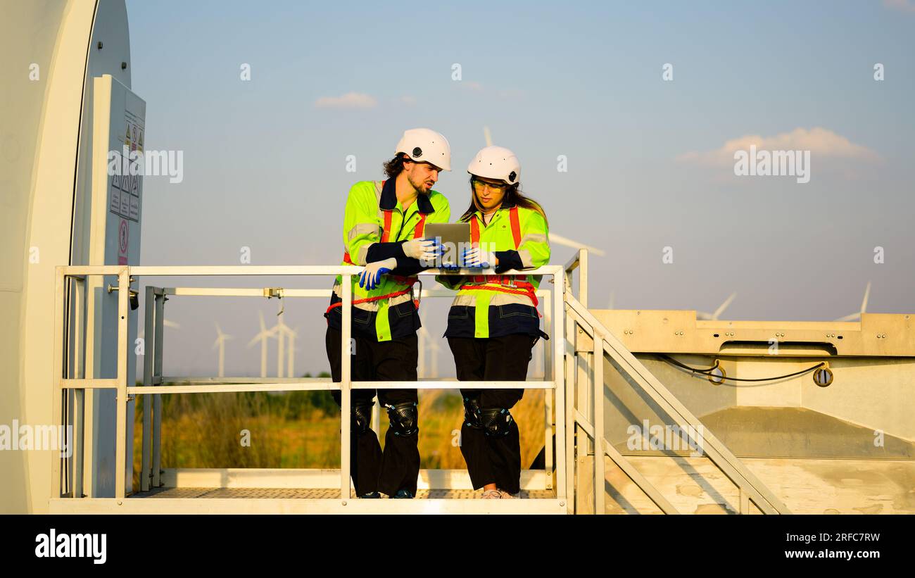 Engineer working with confident. Worker outdoor working. Mega project ...