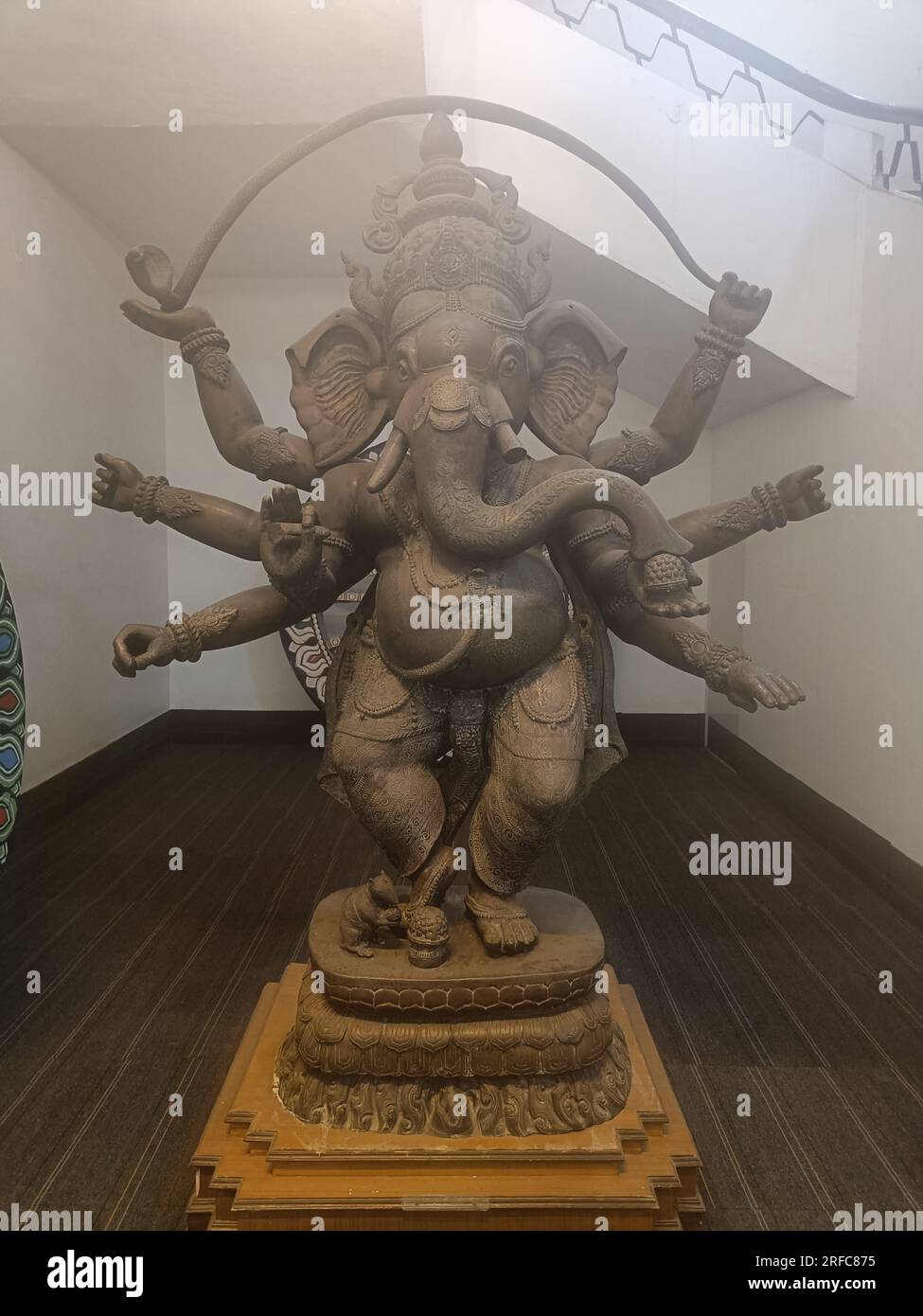 Ganesha with eight arms Stock Photo - Alamy