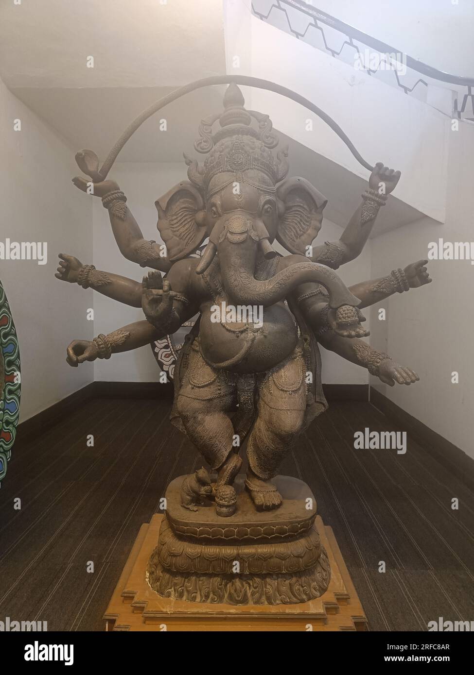 Ganesha with eight arms Stock Photo - Alamy