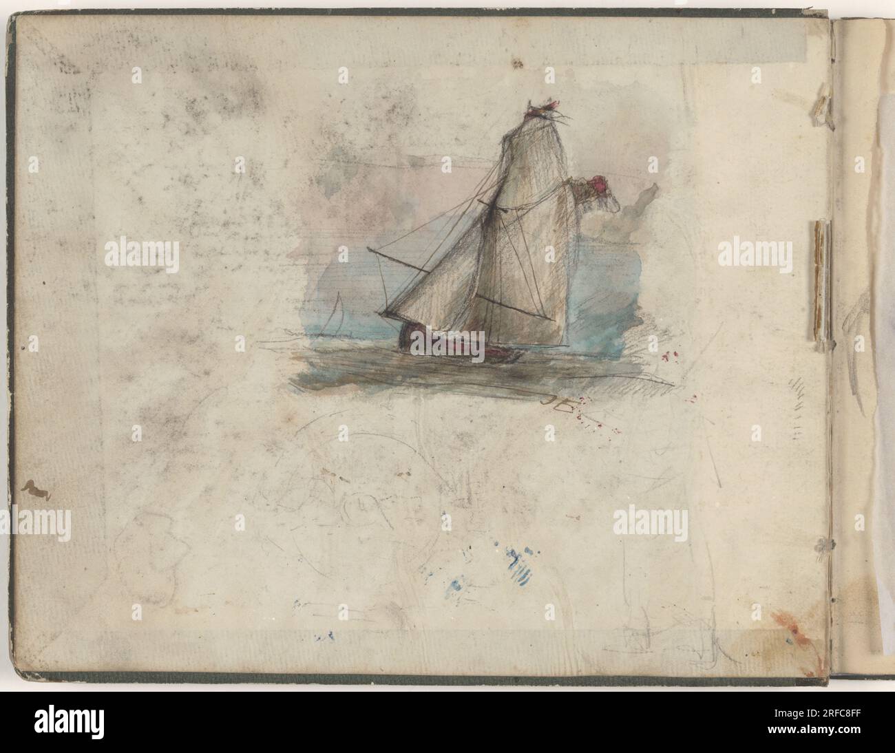 Zeilboot by James Ensor Stock Photo - Alamy