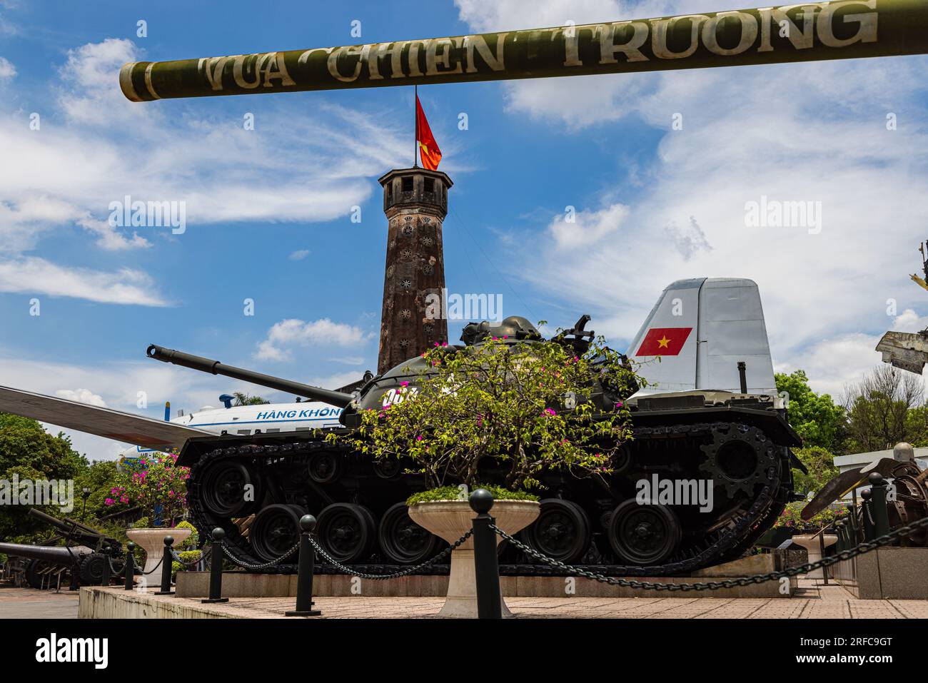 Hanoi, Vietnam - May 28, 2023: Vietnam Military History Museum and the ...