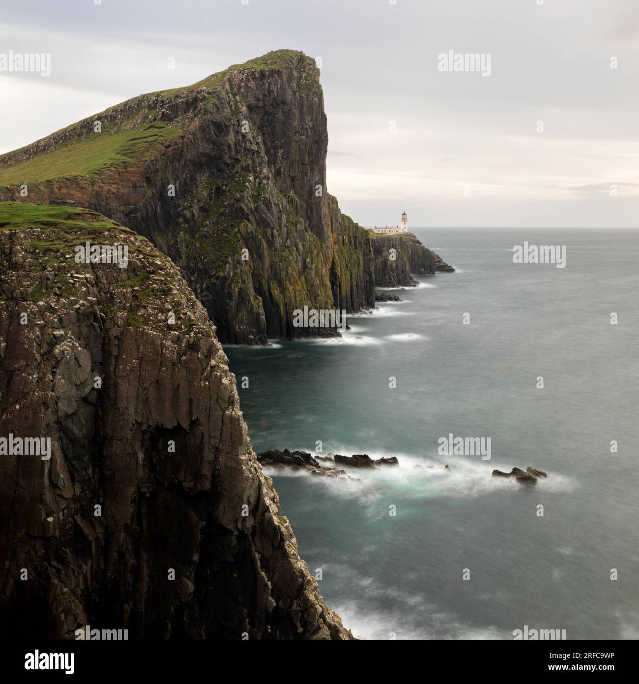 Neist Point Lighthouse, Isle of Skye, Scotland Stock Photo - Alamy