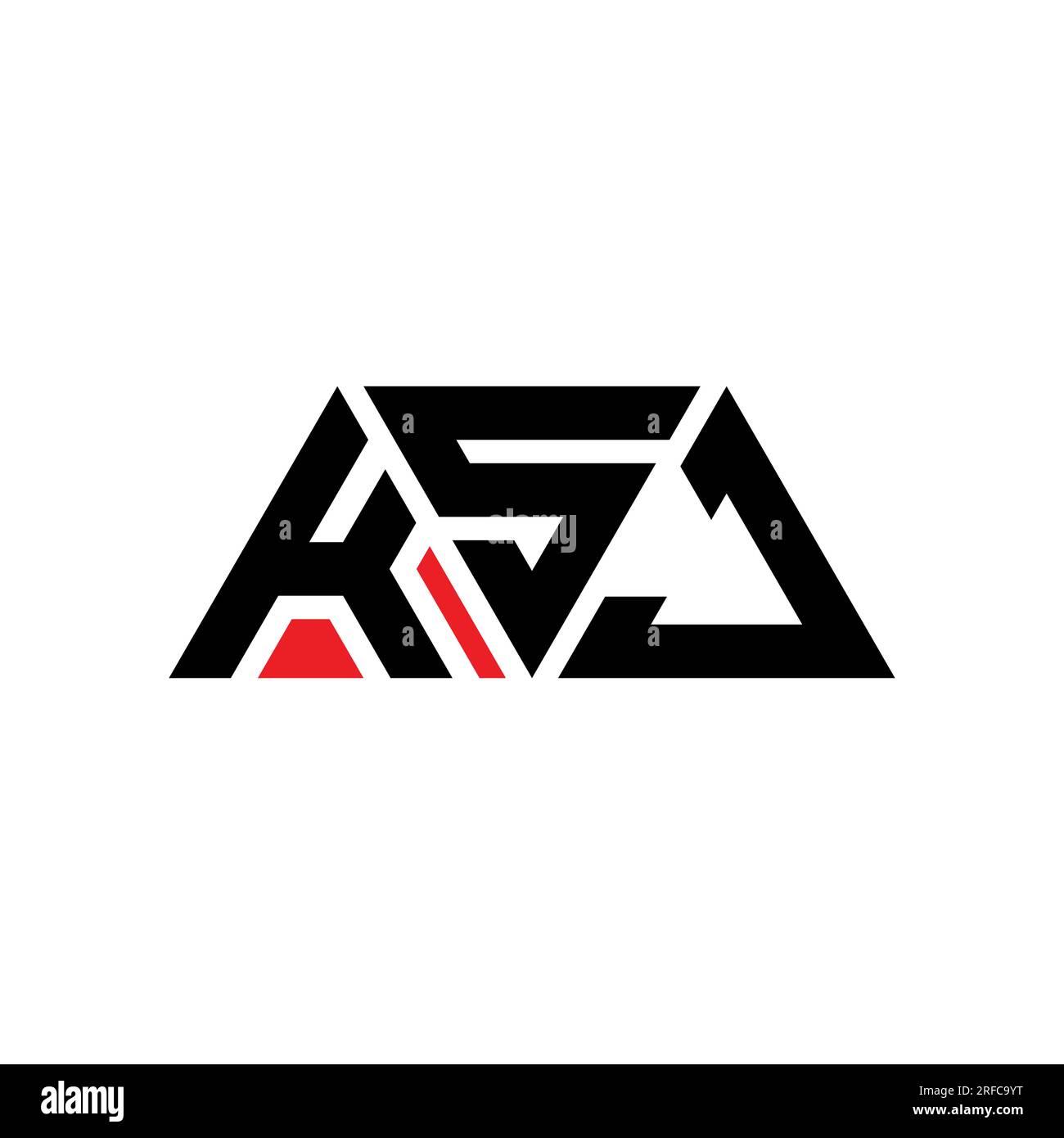 Ksj business logo Stock Vector Images - Alamy