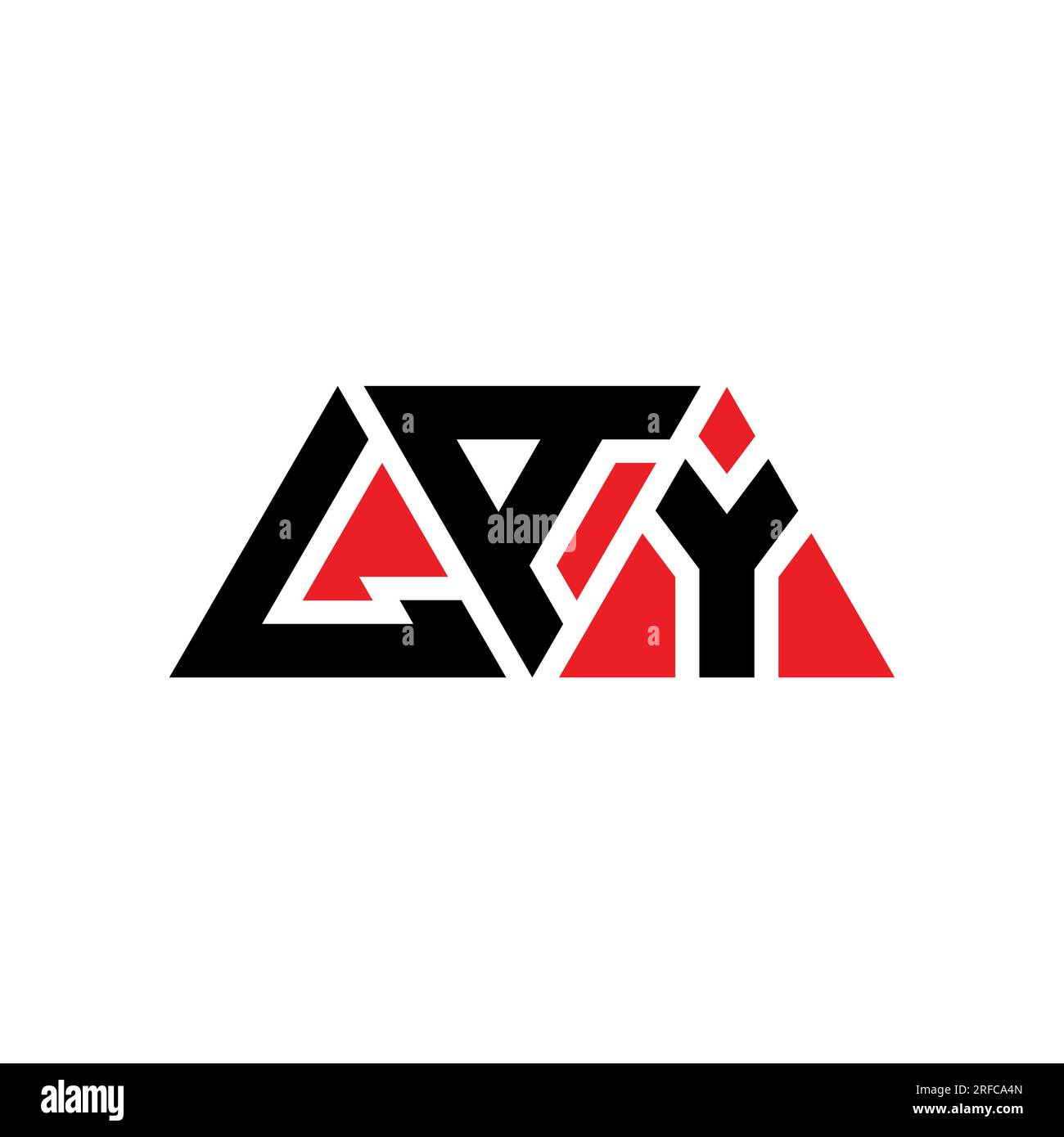 LAY triangle letter logo design with triangle shape. LAY triangle logo ...
