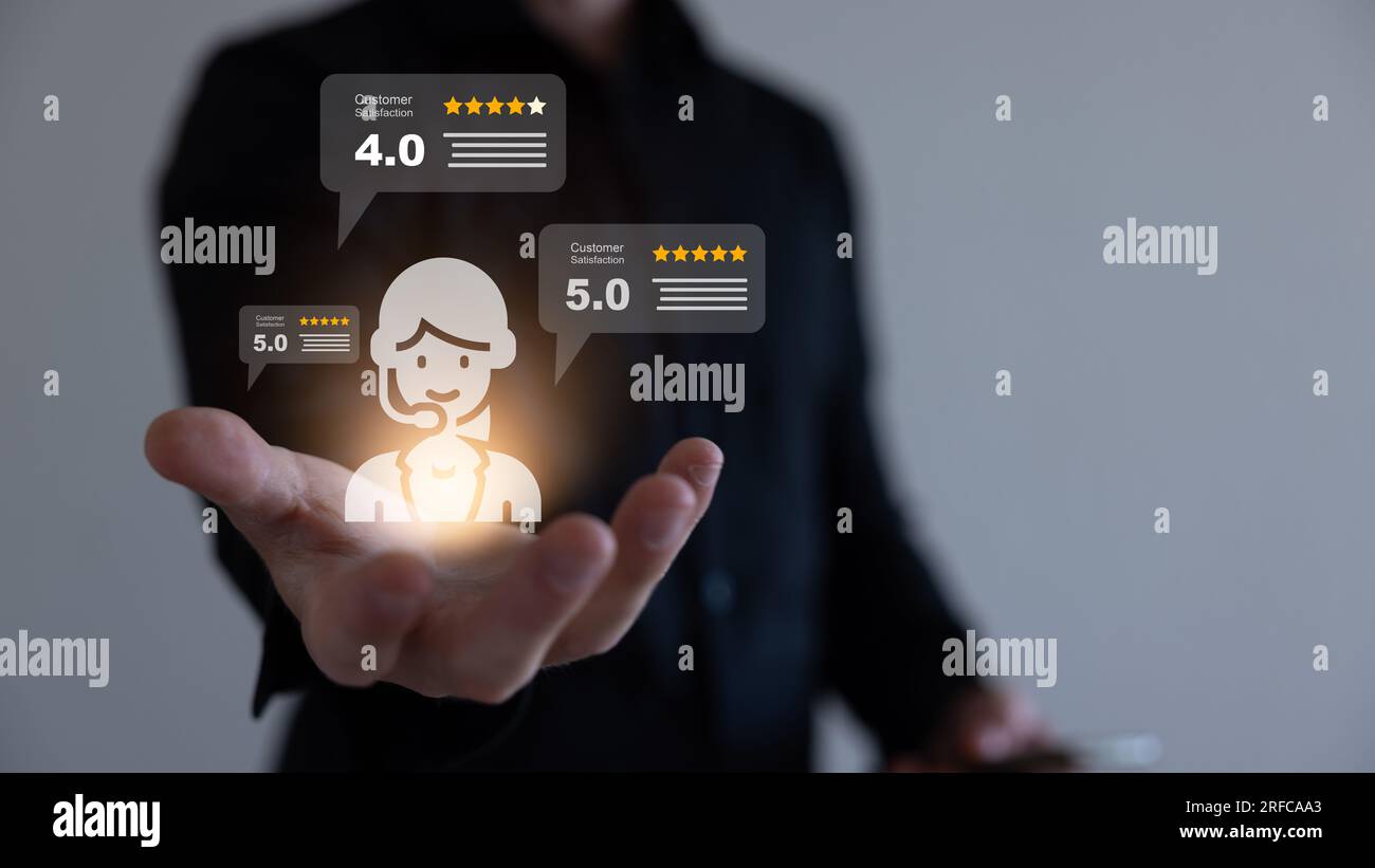 Consumers rate their satisfaction 5 stars, Customer Experience Survey ...