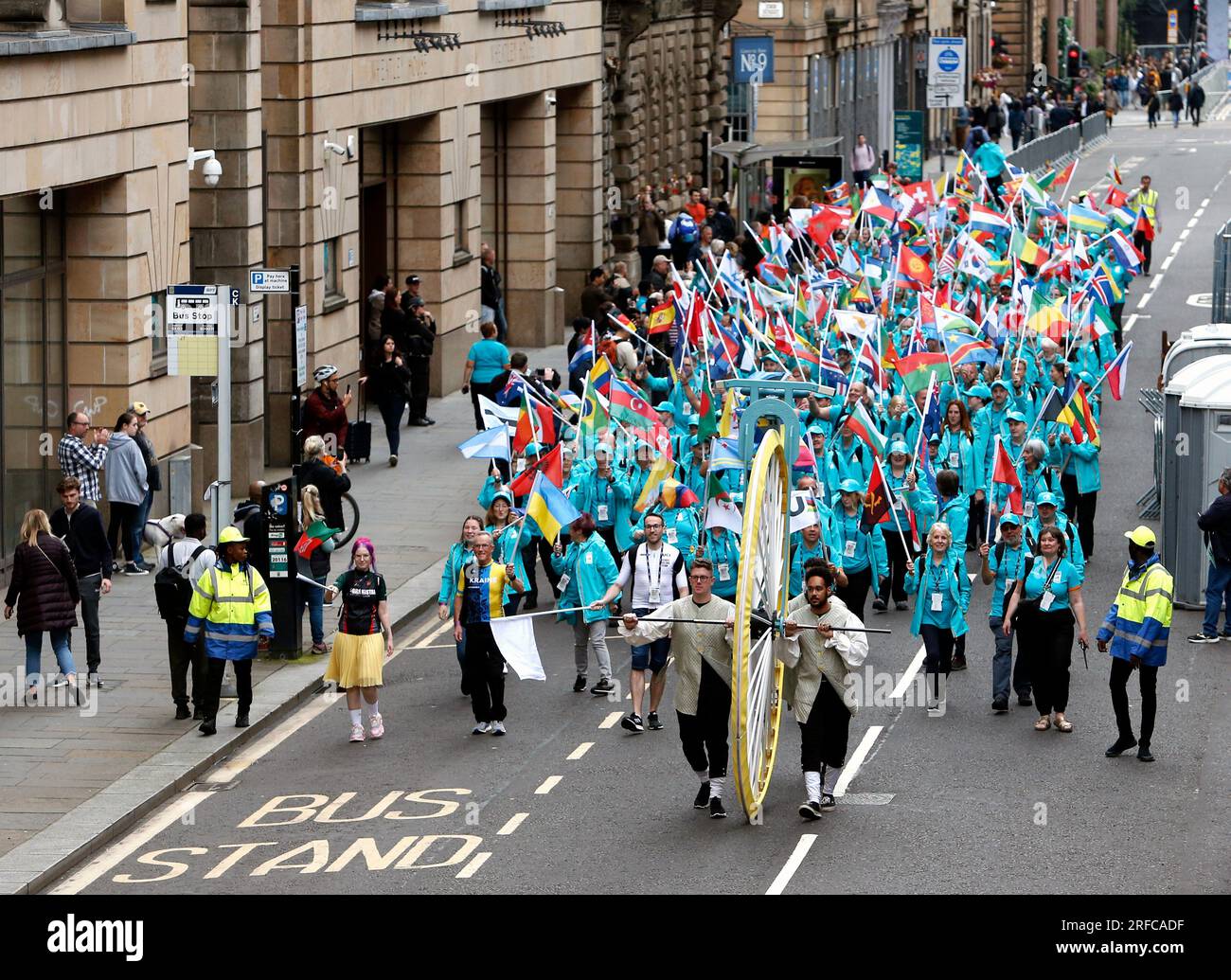 Uci cycling world championships 2023 opening ceremony glasgo hi-res ...