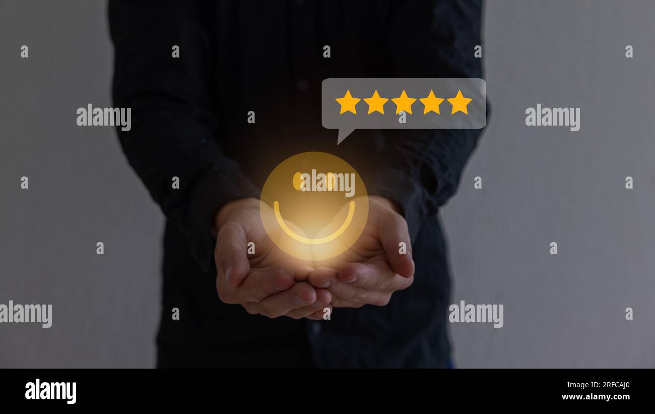 Customers rate service, sales principles and sales follow-up ...