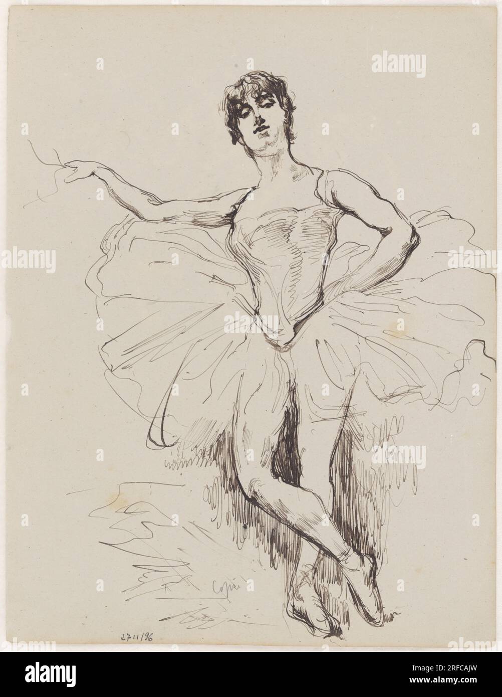 Mejuffrouw Zucchi van de 'Eden' by James Ensor Stock Photo - Alamy