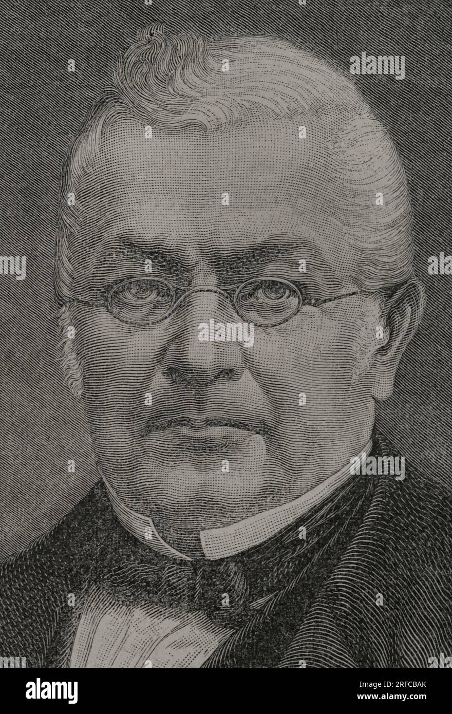 Louis-Adolphe Thiers (1797-1877). French statesman and historian ...