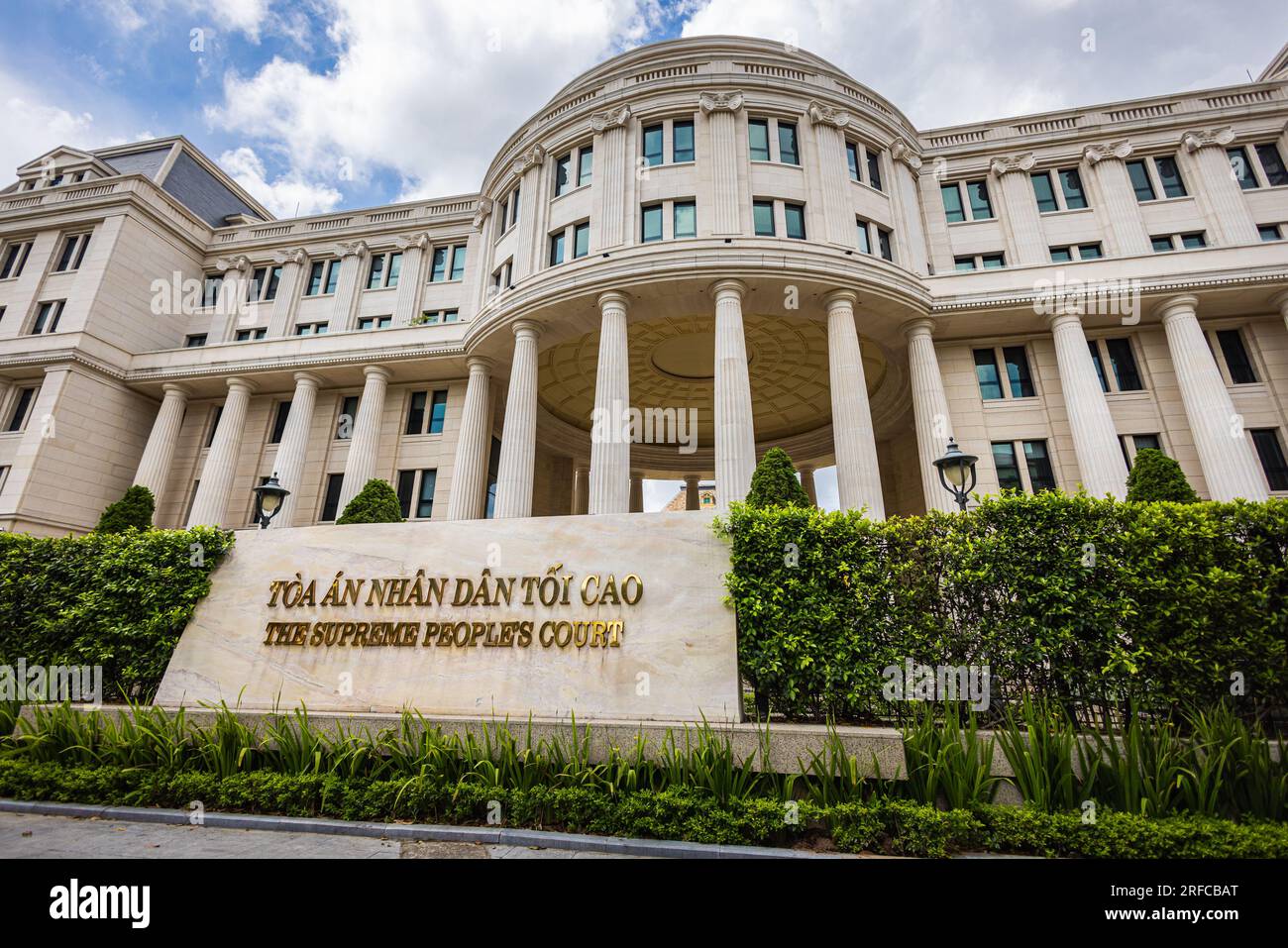 Hanoi, Vietnam - May 28,2023: The imposing People's Supreme Court ...