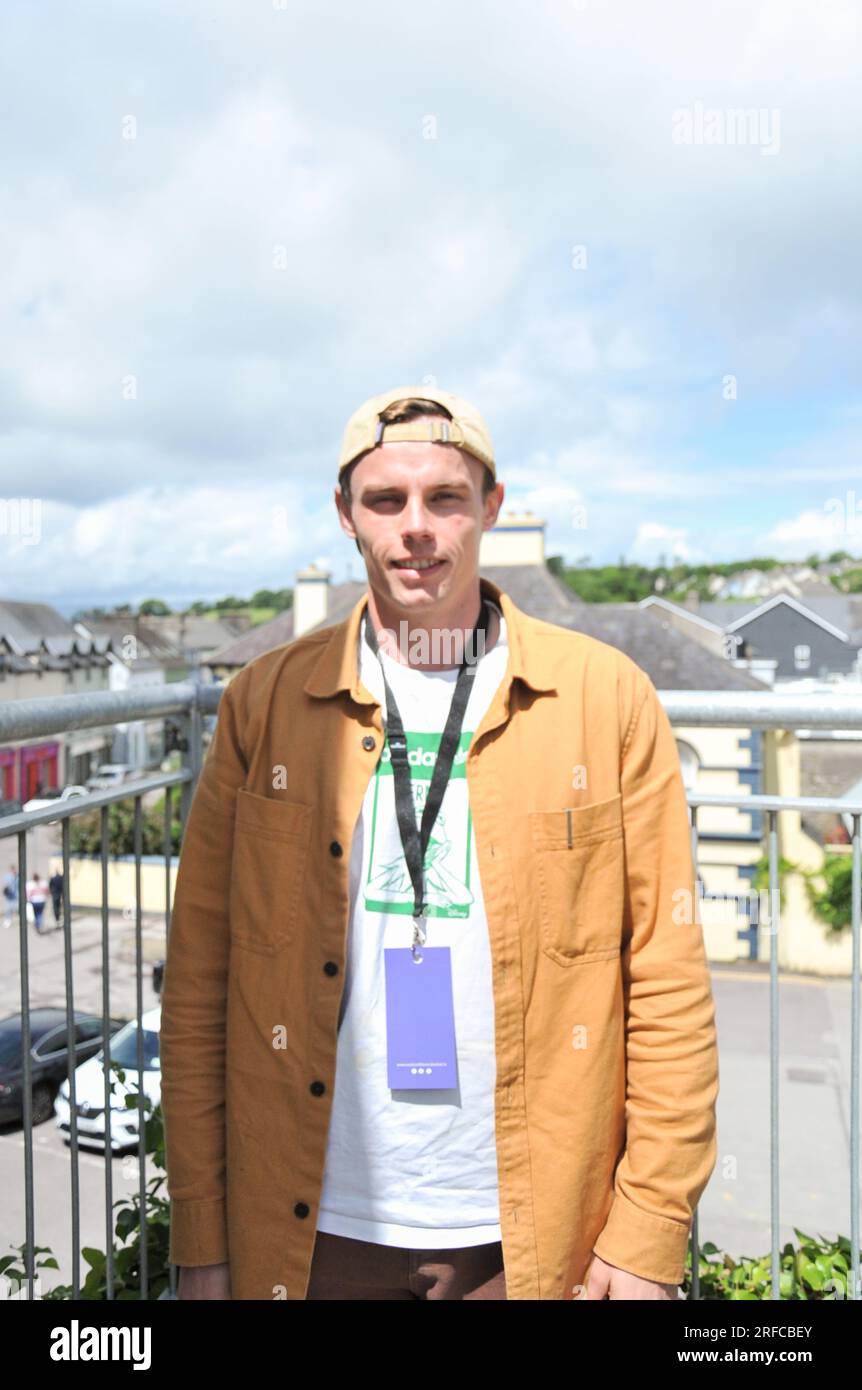 Writer Daragh Fleming at West Cork Literary festival 2023 Stock Photo ... Writer Daragh Fleming at West Cork Literary festival 2023 Stock Photo ...