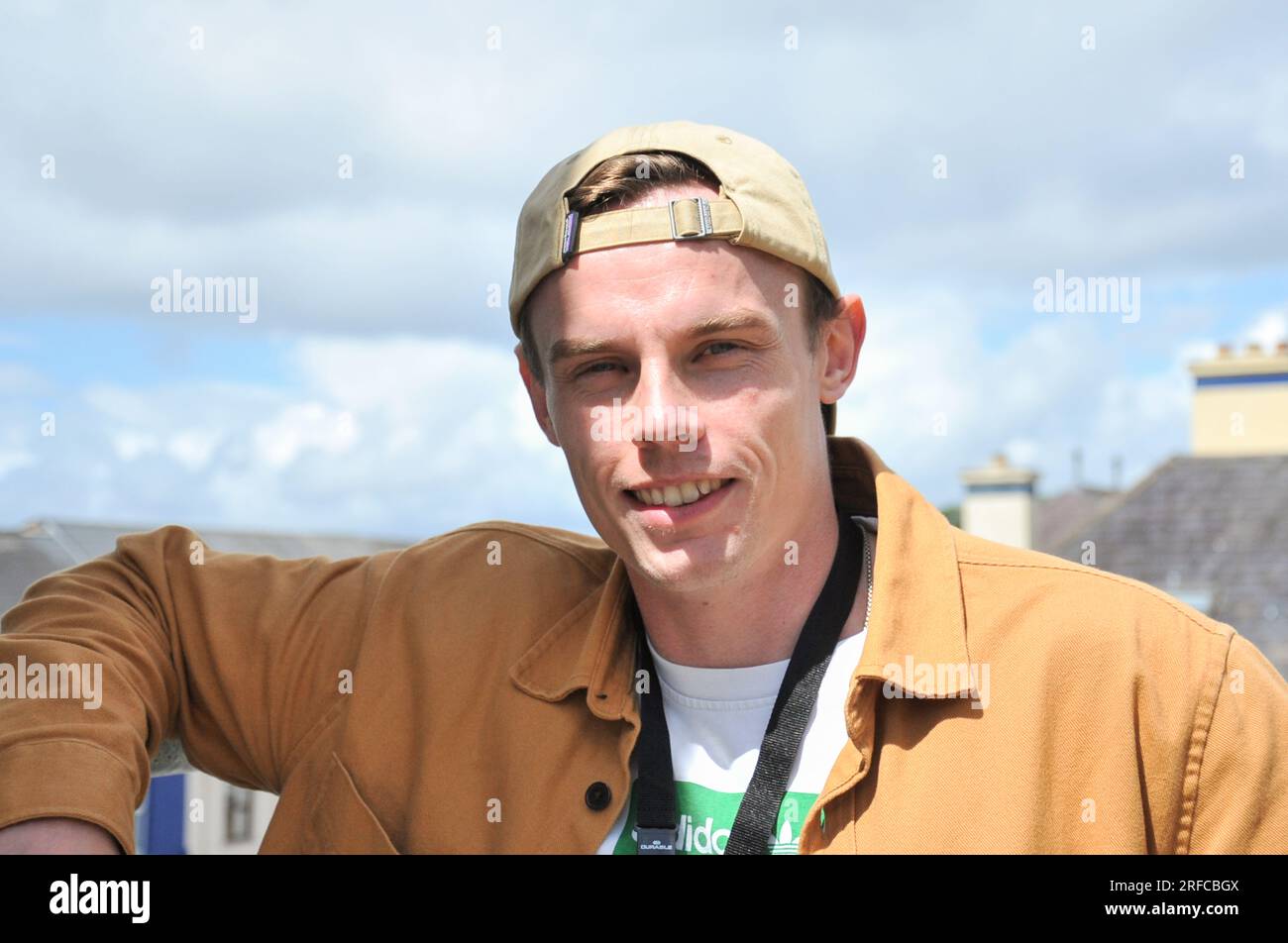 Writer Daragh Fleming at West Cork Literary festival 2023 Stock Photo ... Writer Daragh Fleming at West Cork Literary festival 2023 Stock Photo ...