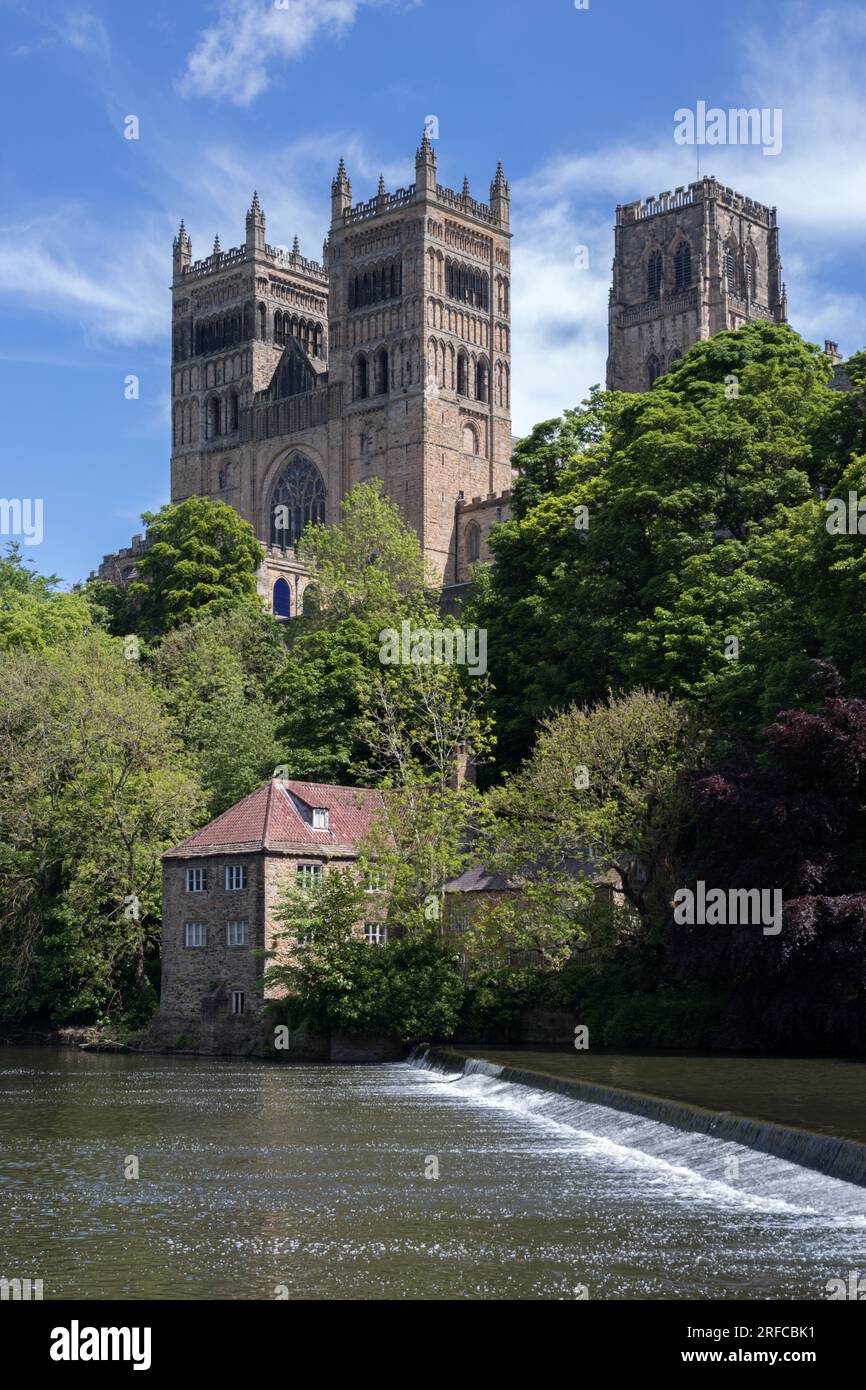 Durham Cathedral from the River Wear Stock Photo - Alamy