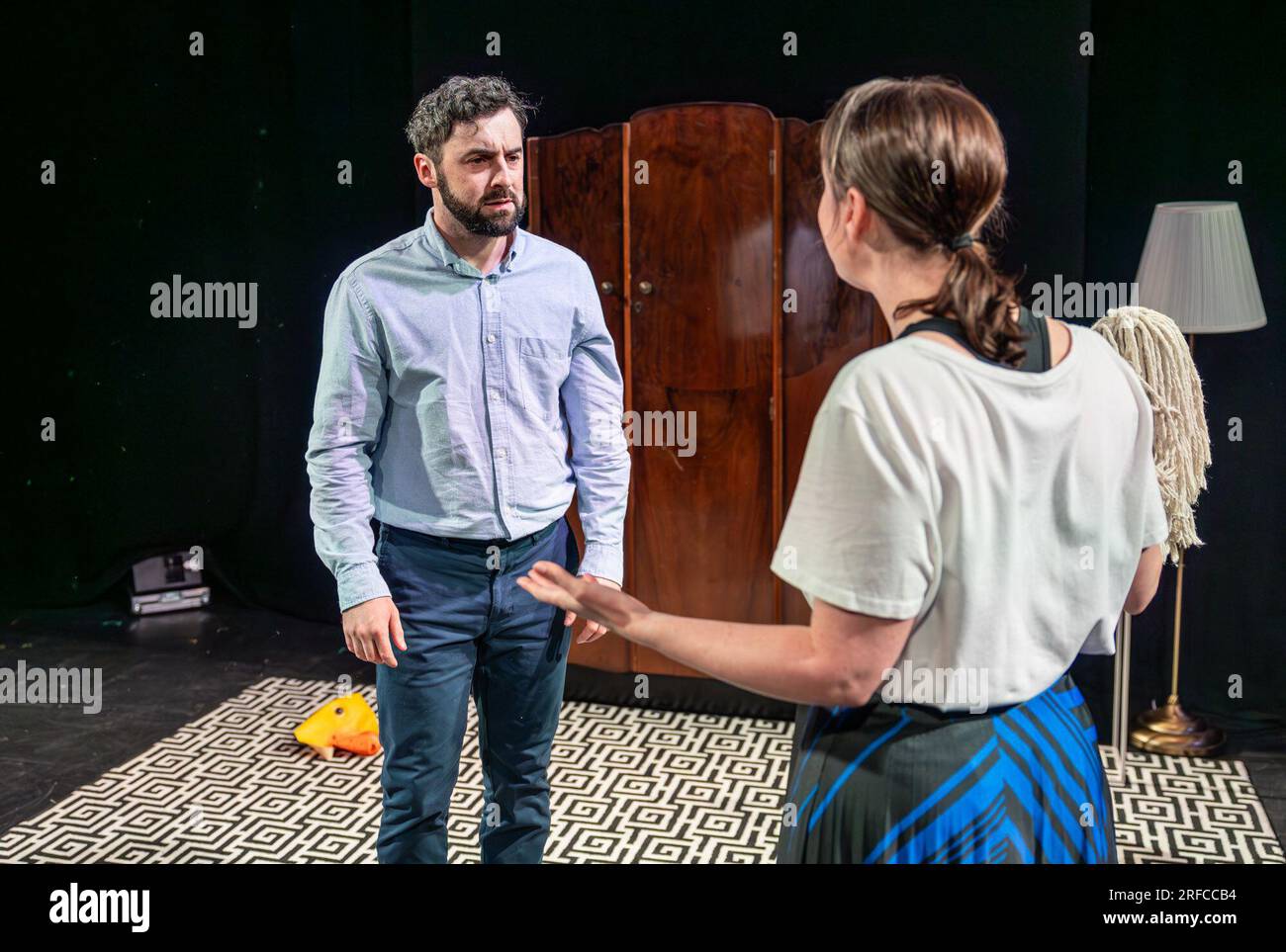 Edinburgh, United Kingdom. 02 August, 2023 Pictured: L to R Thomas ...