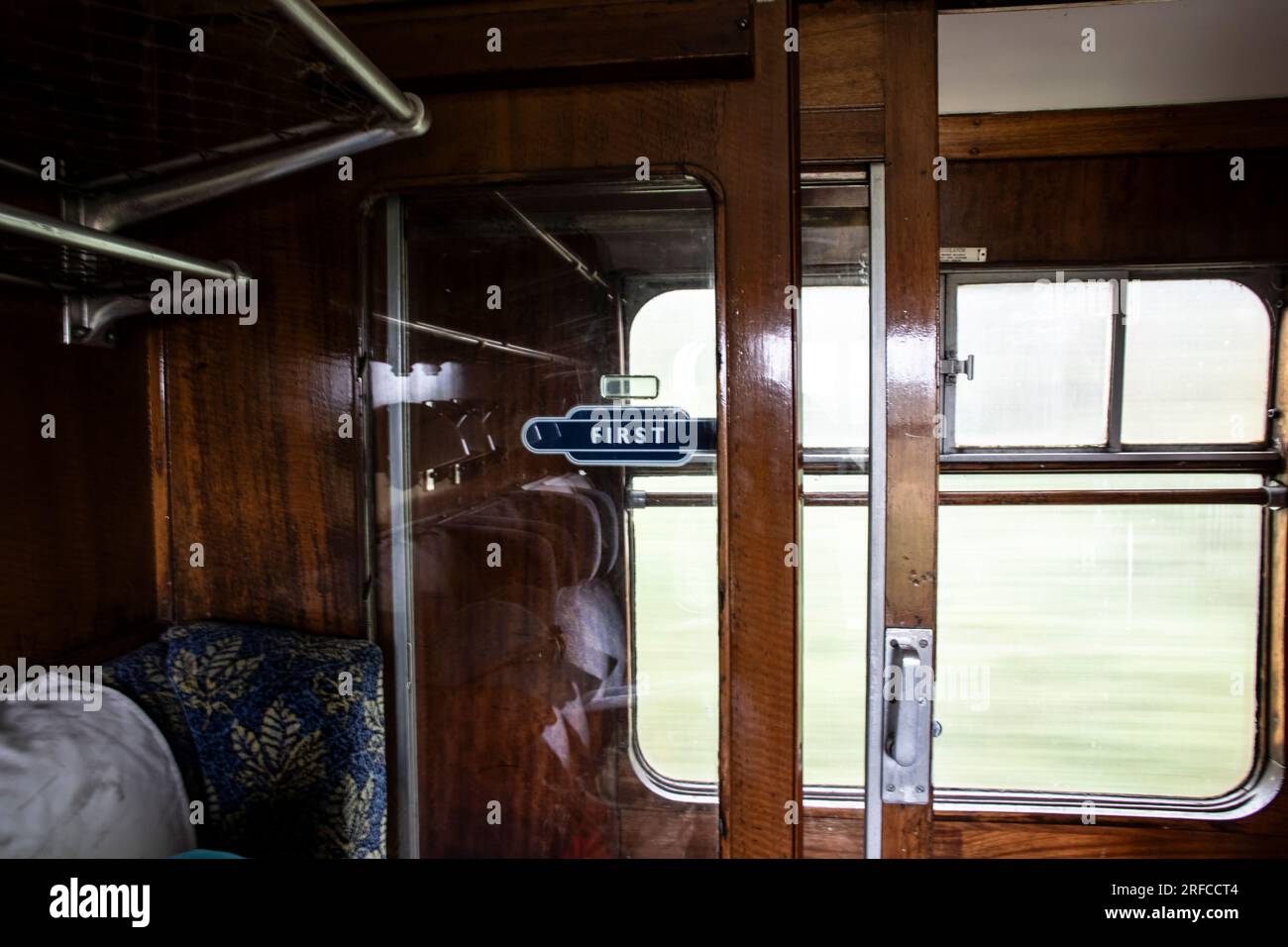 Vintage First Class British Rail Carriage in service on the Great ...