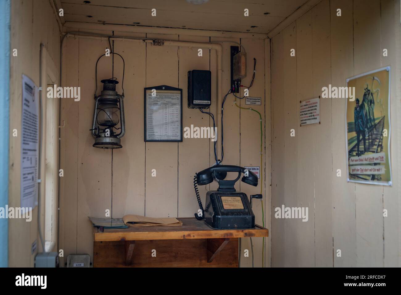 Railway telephone hi-res stock photography and images - Alamy