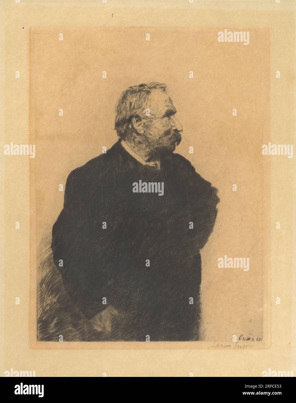 Ernest Rousseau 1887 by James Ensor Stock Photo - Alamy