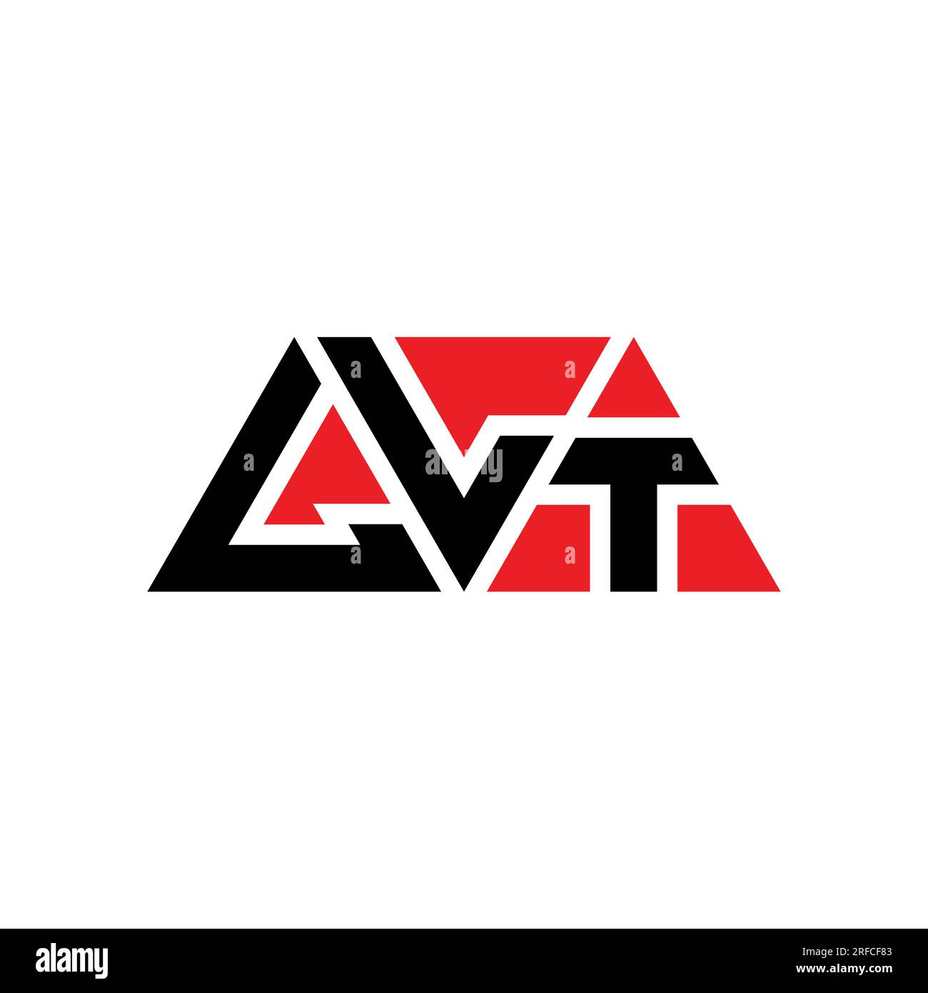 LLT triangle letter logo design with triangle shape. LLT triangle logo ...