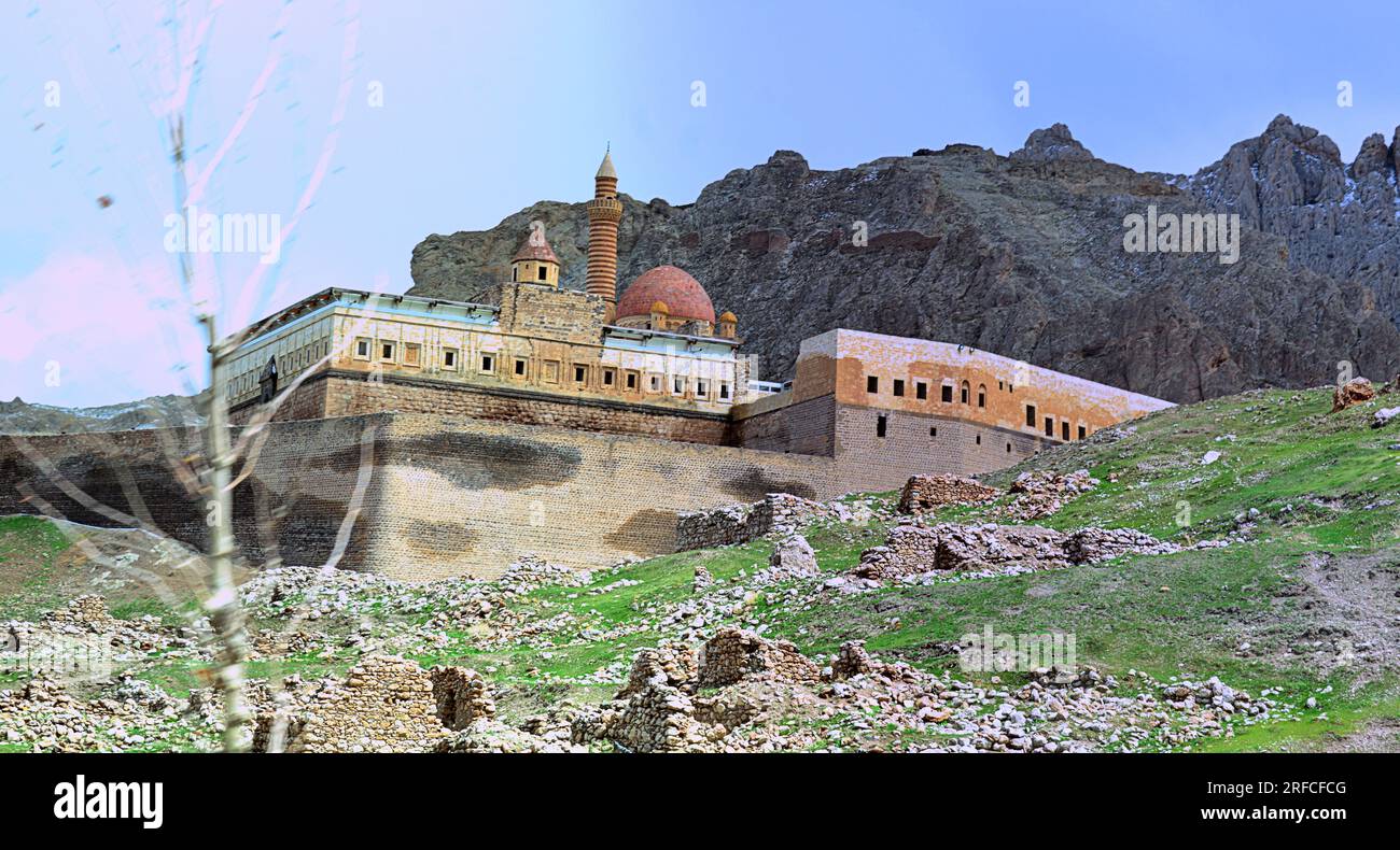 Ishak Pasha Palace, one of the few surviving examples of historic ...