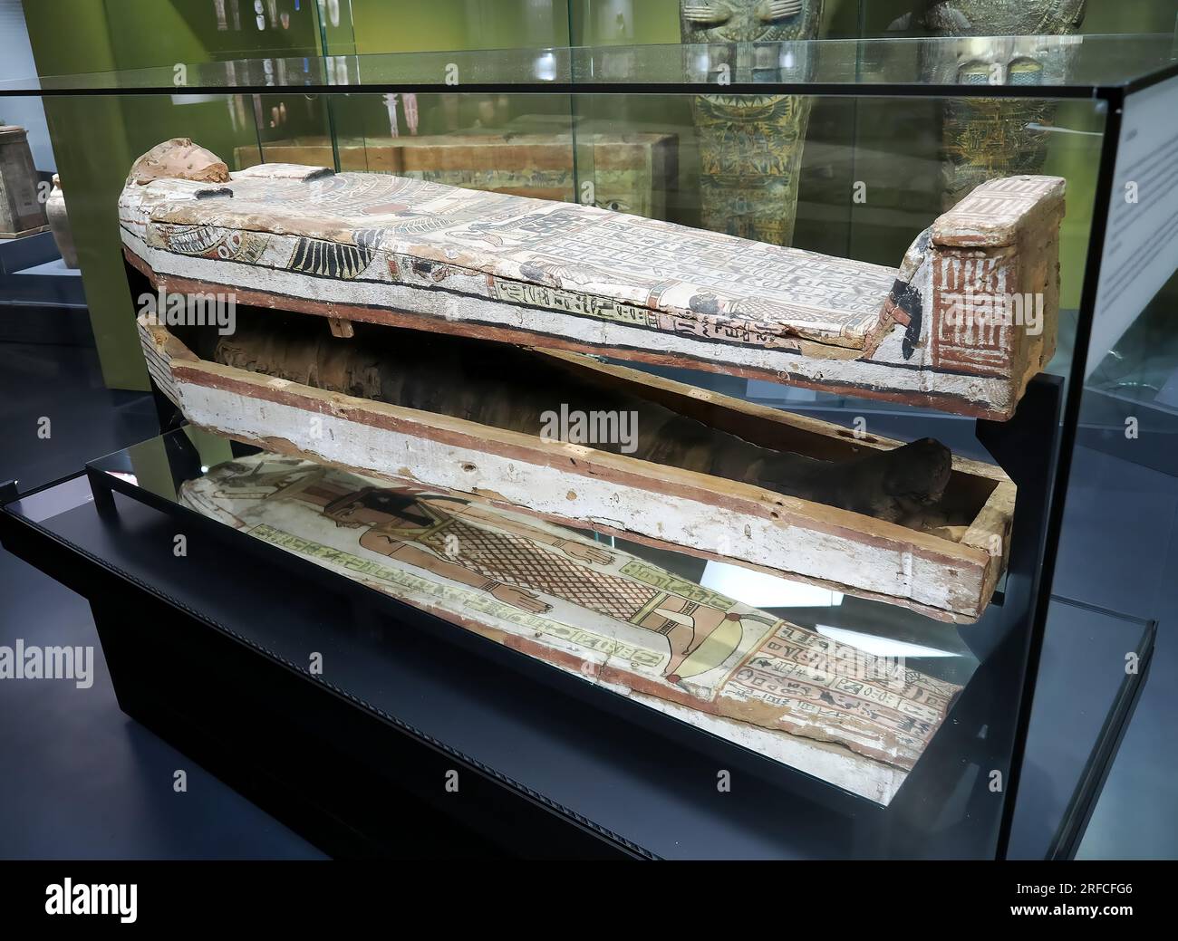 sarcophagus, Ancient Egypt exhibition, Museum of Fine Arts, Museum der ...