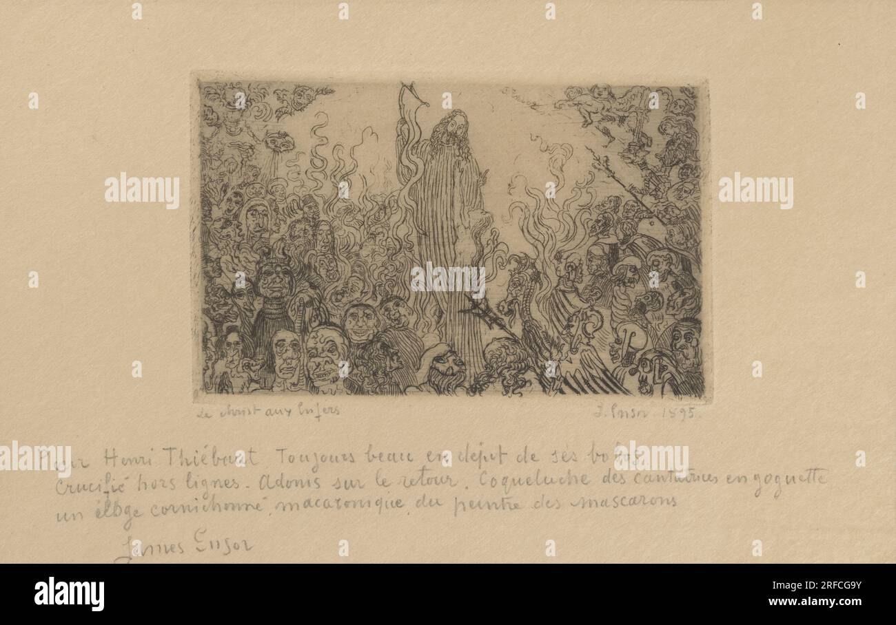 Etching print and japanese tissue hi-res stock photography and images ...