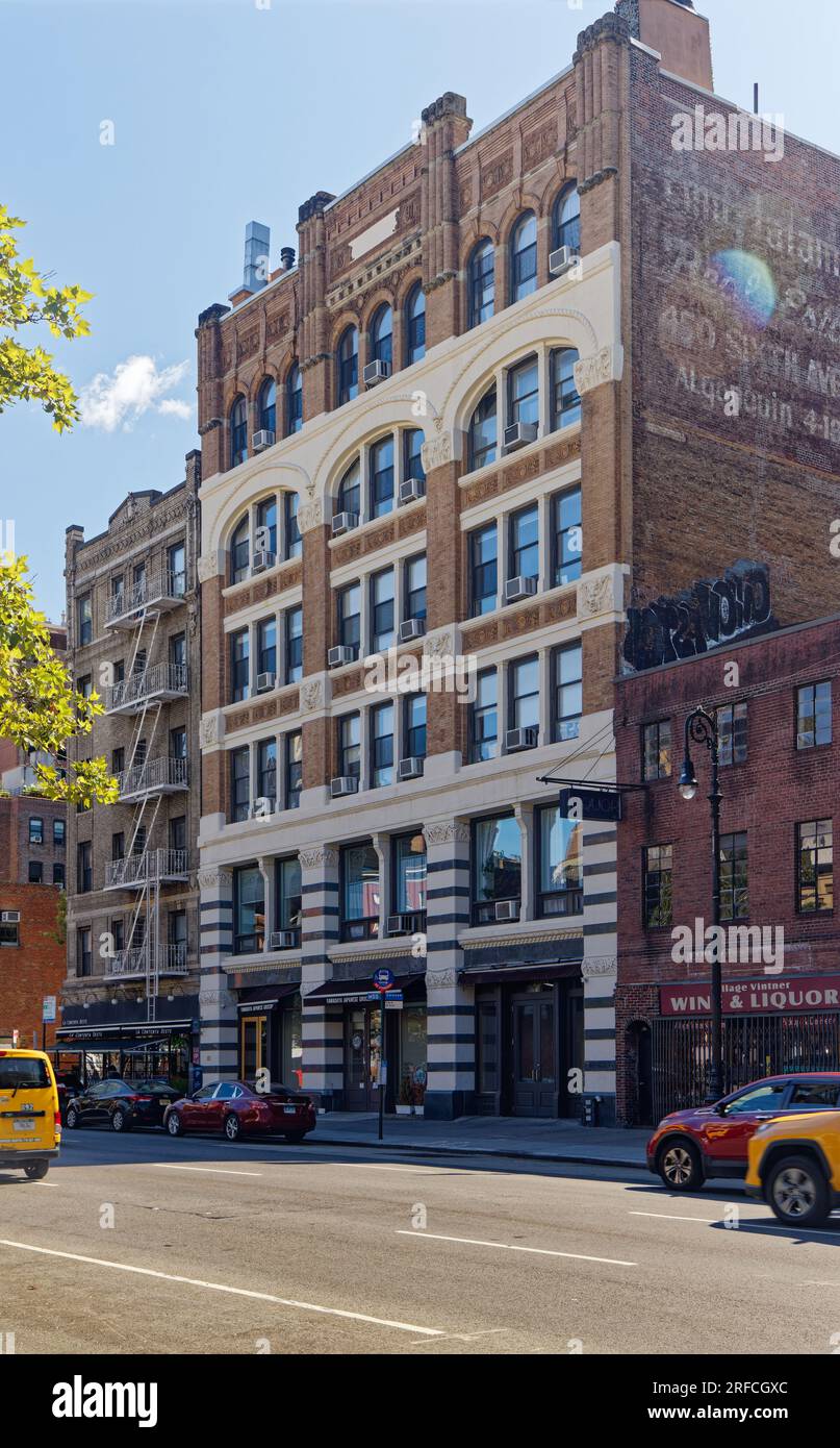 Greenwich Village Landmark: A richly decorated 1891 loft building on ...