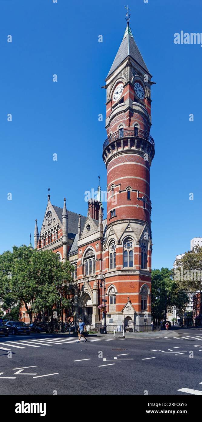Greenwich Village Landmark: Jefferson Market Branch of the NY Public ...