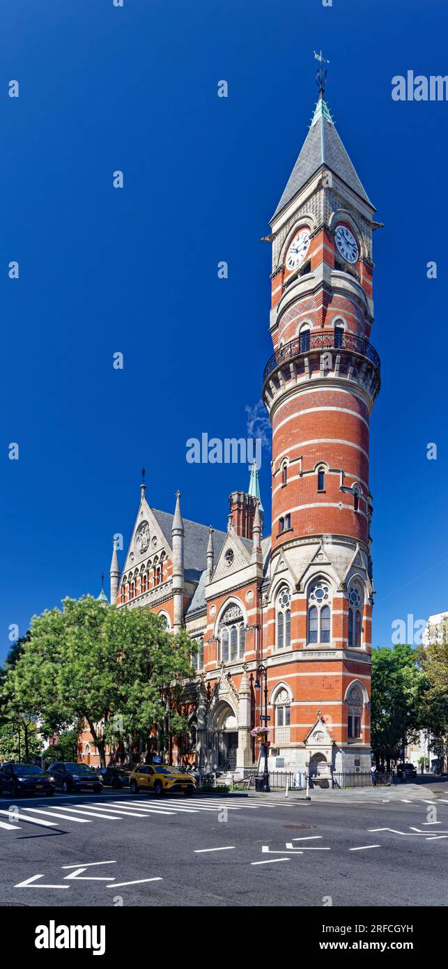 Greenwich Village Landmark: Jefferson Market Branch of the NY Public ...