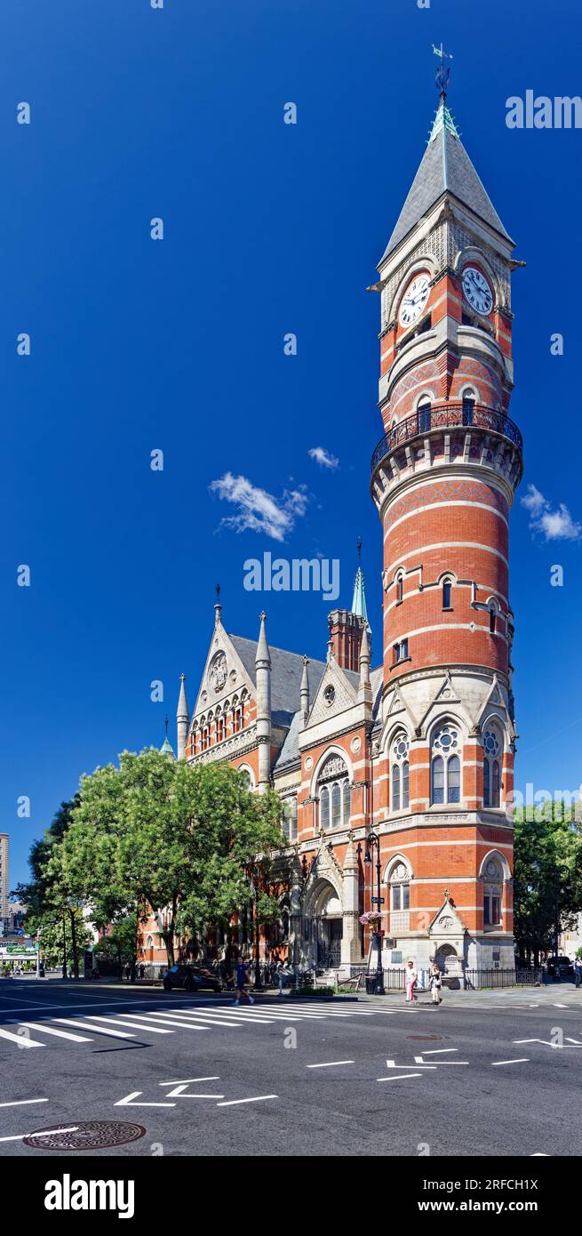 Greenwich Village Landmark: Jefferson Market Branch of the NY Public ...