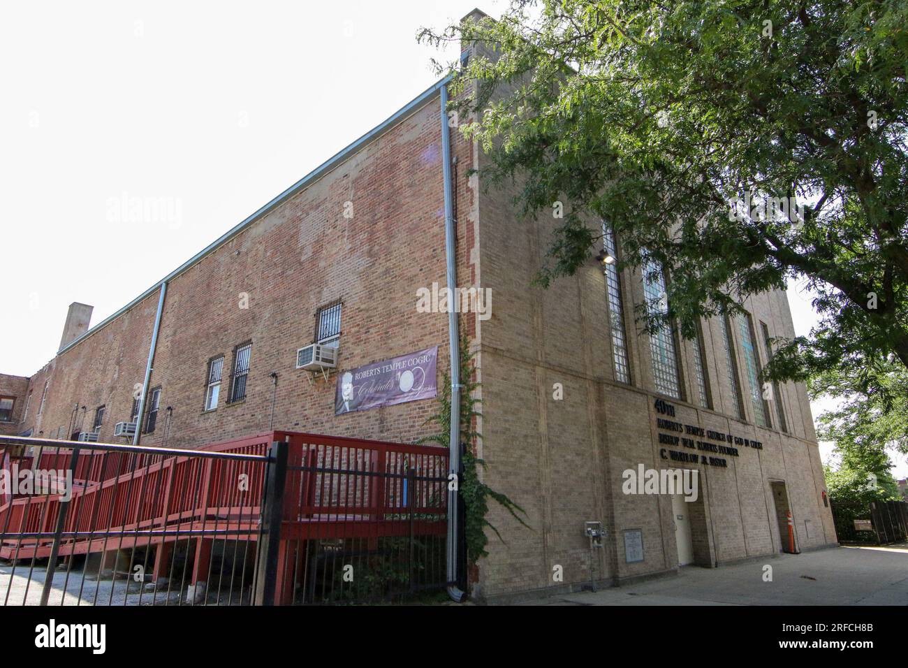 Roberts Temple Church of God in Christ where the site of Emmett TillÕs ...
