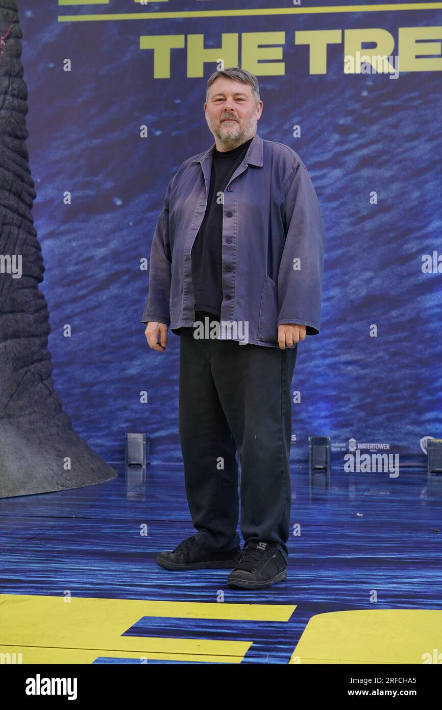 Director Ben Wheatly attending a screening of Meg 2: The Trench at ...