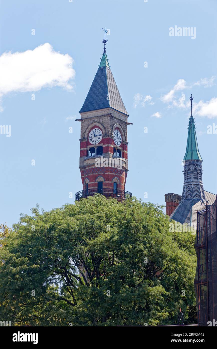 Greenwich Village Landmark: Jefferson Market Branch of the NY Public ...