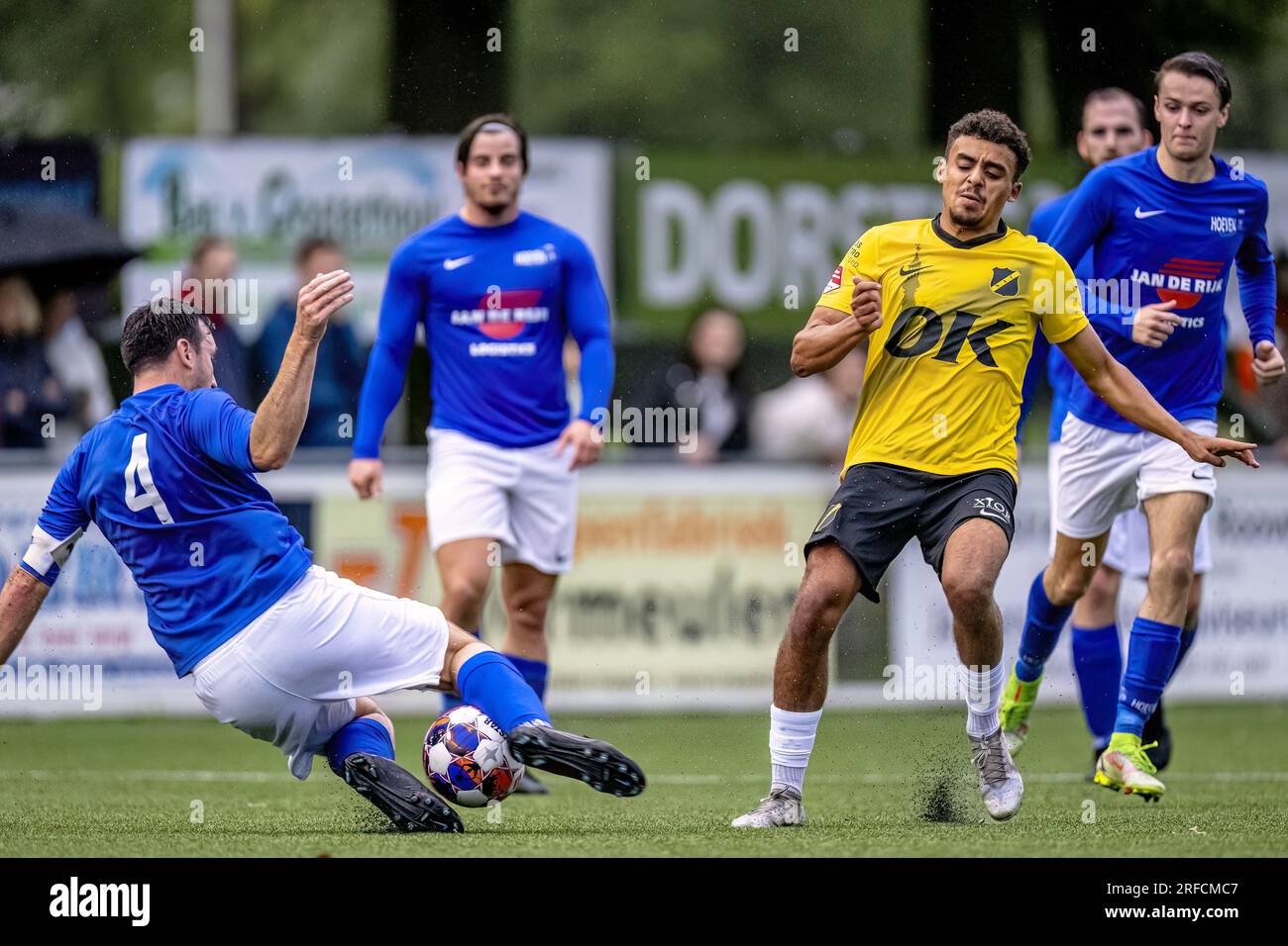 HOEVEN, Netherlands. 02nd Aug, 2023. football, Sportpark Achter het Hof ...