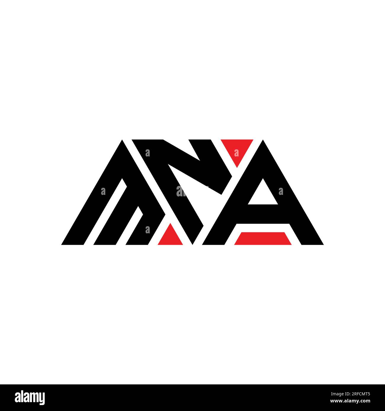 Mna triangle Stock Vector Images - Alamy