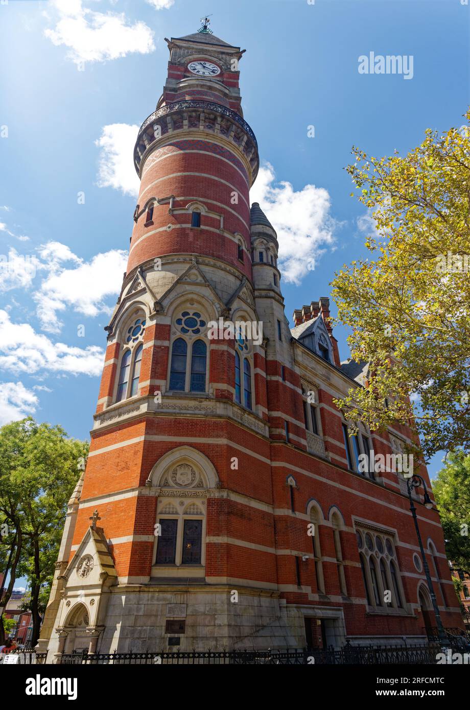 Greenwich Village Landmark: Jefferson Market Branch of the NY Public ...