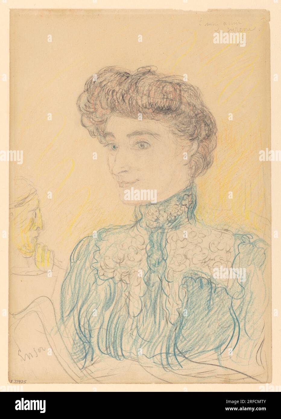 La Syrene by James Ensor Stock Photo - Alamy